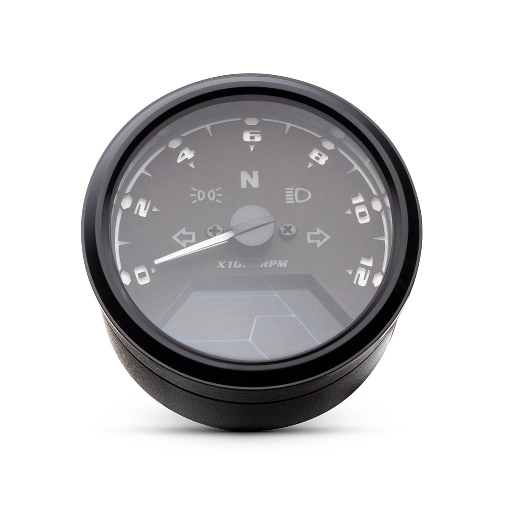 Max-Inc 95mm Digital LCD Electronic Integrated Speedometer / Tacho Gau ...