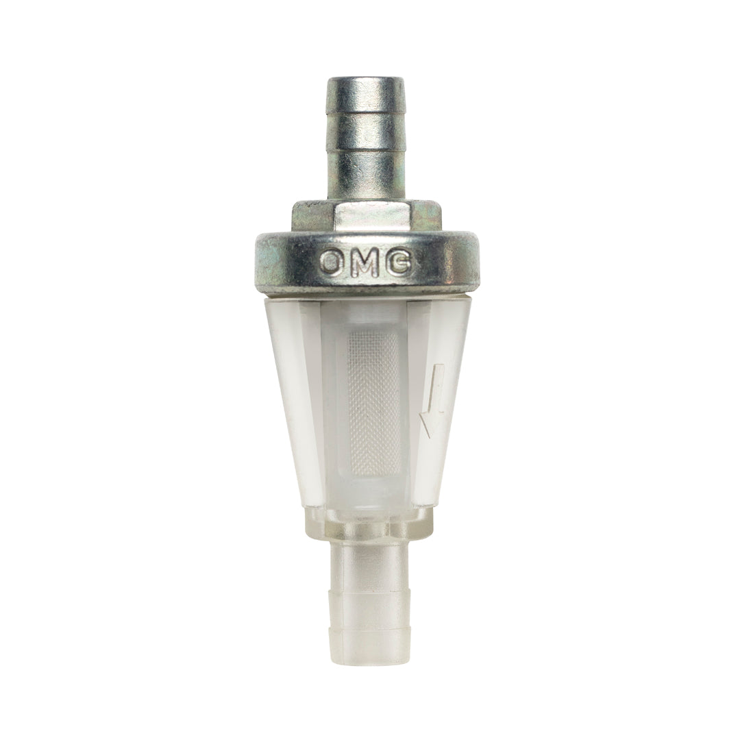 OMG Italia - Cone Fuel Filter - 8mm - Cleanable — Maxinc