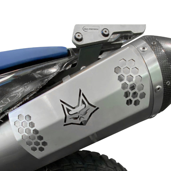 Desert Fox Stainless Steel Exhaust Heat Shield / Deflector — Maxinc