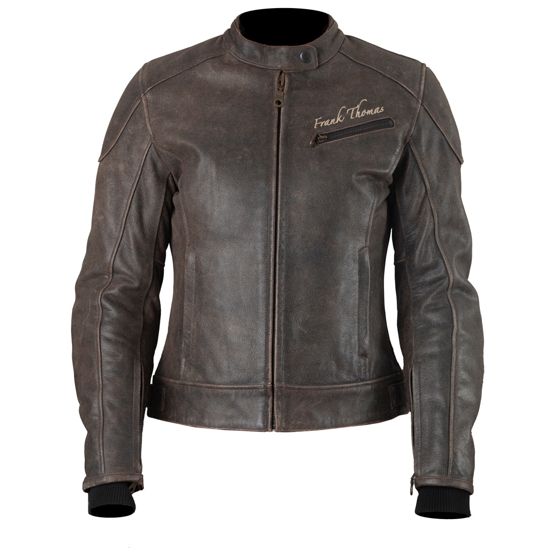 Frank Thomas Ladies Leather Jacket — Maxinc