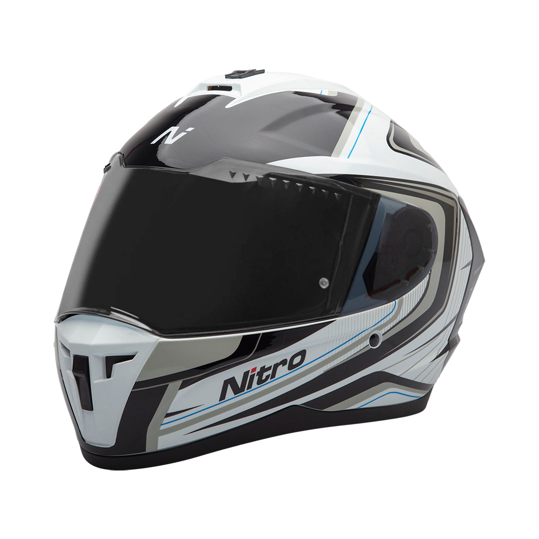 Nitro N700 Contour Black/White/Gunmetal — Maxinc