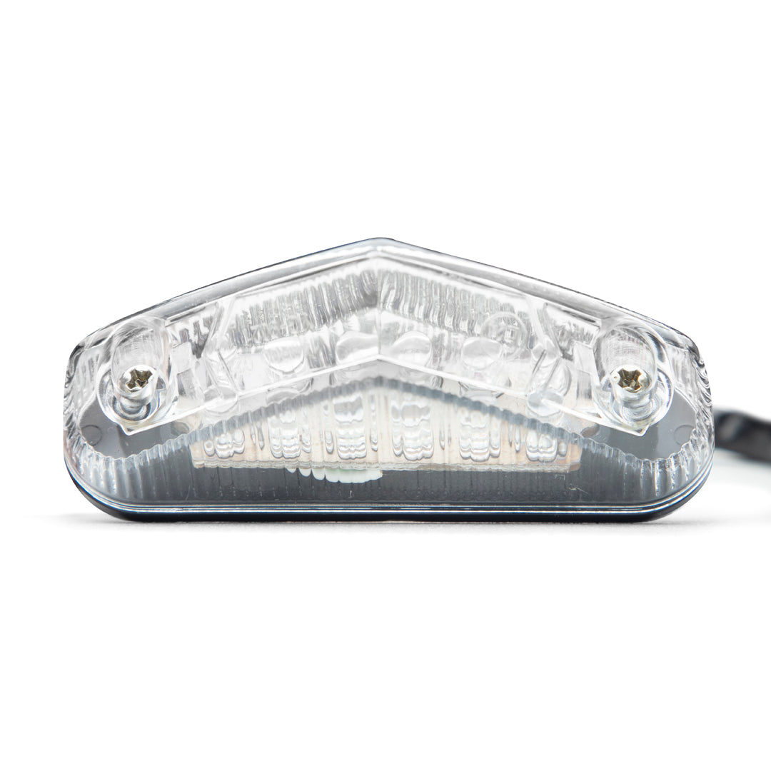 Integrated Triangle LED Tail Light - Clear Lens — Maxinc