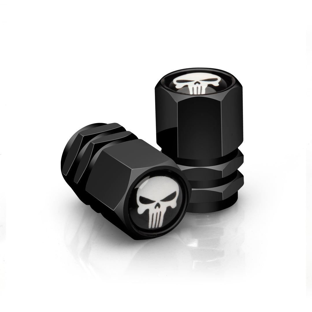 Aluminum Alloy Valve Caps (Punisher) — Maxinc